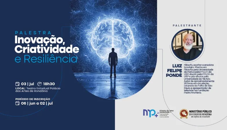 Nova marca do MP será apresentada ao público em palestra com o filósofo ...
